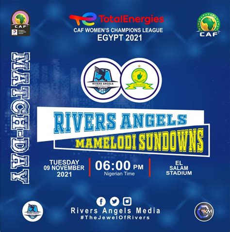 Rivers Angels Fc On Twitter 🏆 Totalenergiescafwcl Matchday 2 ⚽