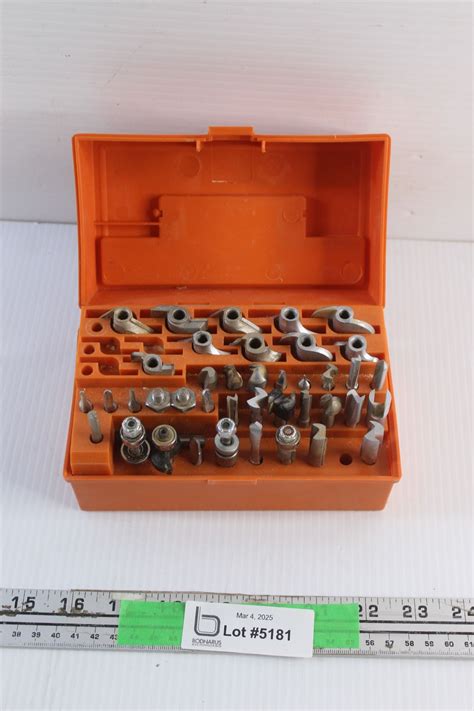 Router Bit Kit Bodnarus Auctioneering