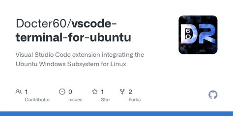 GitHub Docter60 Vscode Terminal For Ubuntu Visual Studio Code Extension Integrating The