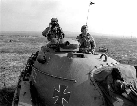 A West German Commander Of An M48 Tank In 1960 Rtankporn