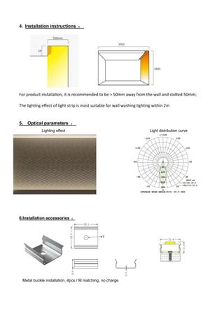 Flexible LED Strip With Lens PDF Physics Science