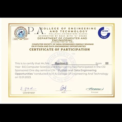 Harshini Govindaraj On Linkedin Python Csi