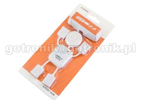 Hub Usb 2 0 4 Porty Ludzik