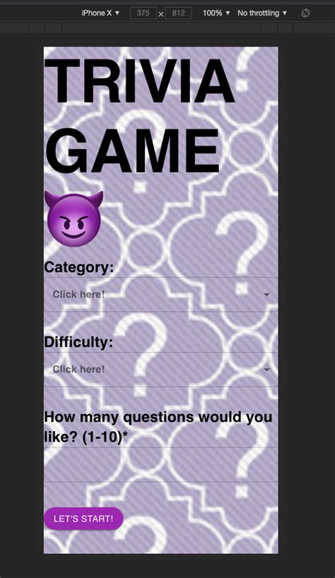 Github Rohitha18triviawebapp Trivia Game Using Reactjs Material