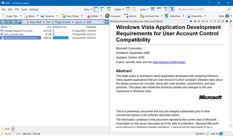 Activex Preview Office Web Plugin For Directory Opus