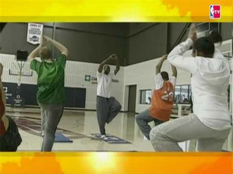 Lebron Shows His Yoga Skills During Nba Cares Event Youtube