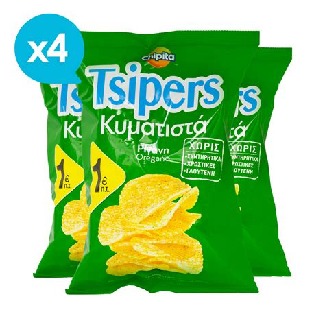 Potato Chips Wavy With Oregano X4 Chipita