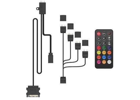 silentiumpc argb controller and nano reset remote geeky gadgets