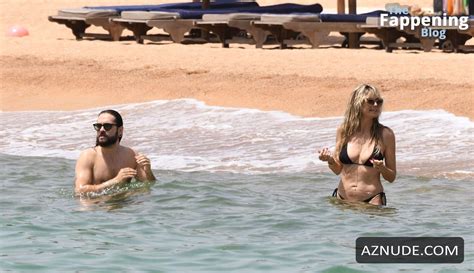Heidi Klum And Tom Kaulitz Sexy In The Sun In Sardinia Aznude