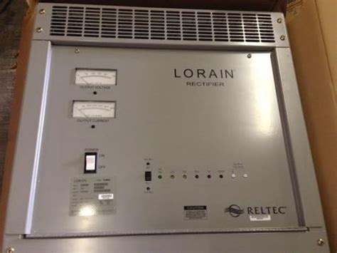 Marconi Lorain Rl400e50 48vdc 400amp Rectifier Pn 548202900