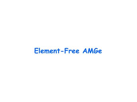 Ppt Algebraic Multigrid Amg Powerpoint Presentation Free Download Id3807068
