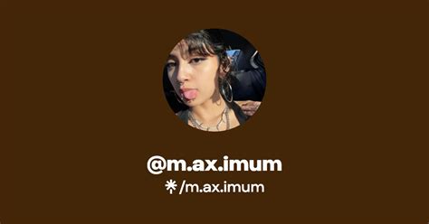 M Ax Imum Find M Ax Imum Onlyfans Linktree