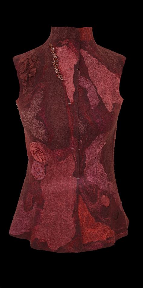 Валяный жилет