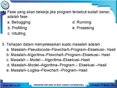 PERTEMUAN 1 PENGERTIAN DASAR LOGIKA DAN ALGORITMA PENGERTIAN