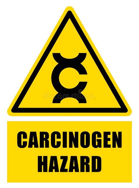 Carcinogen Sign