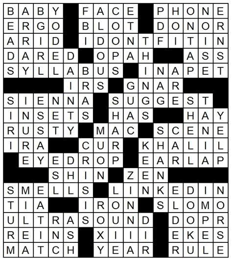 February 2025 Monthly Contest Solution Ariadnes Crossword Library