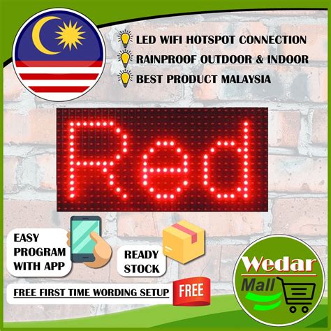 Single Color P10 Outdoor Smd Led Module Outdoor Smd Led Display Module 160mm X 320mm Shopee