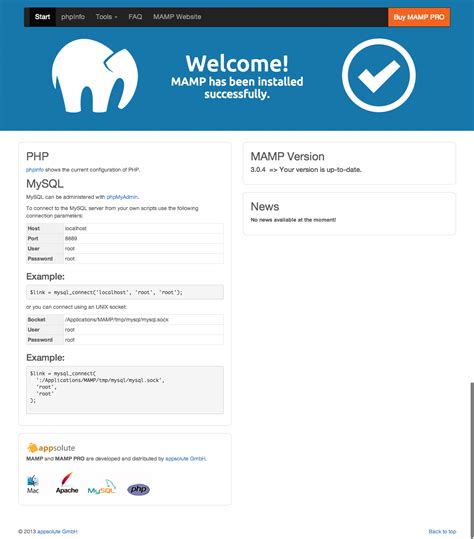 how to create a local wordpress installation on a mac