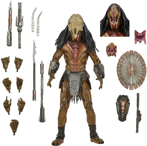 Neca Prey Feral Predator 7 Action Figure Ultimate Version Toywiz