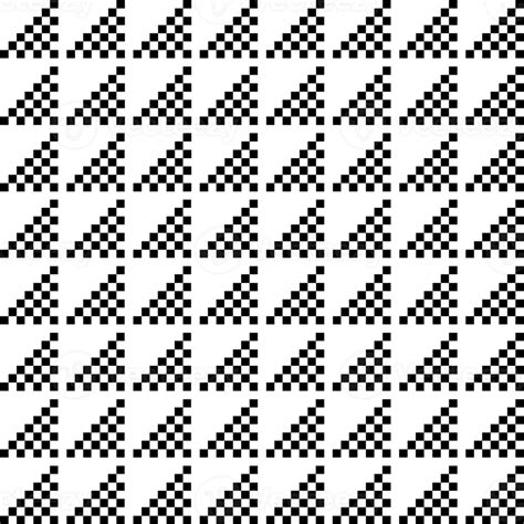 Geometric Pixel Triangle Pattern Retro 8 Bit Grid Design 66876689 Png