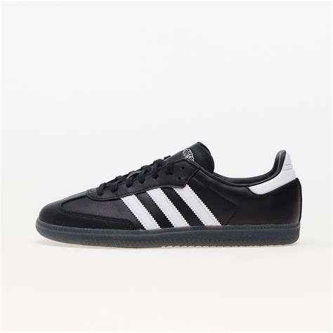 Men S Shoes Adidas X Fucking Awesome Samba Core Black Ftw White Gold Metallic Footshop