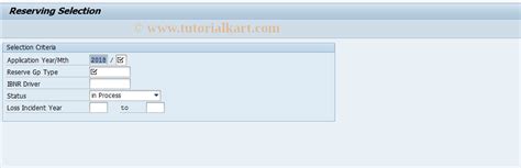 ICLIBNRDIRECT SAP Tcode Selection Direct IBNR Reserving