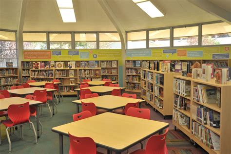 elementary school library design layout
