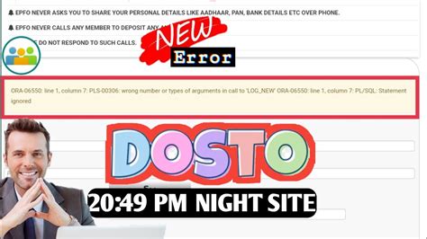 Ora 06550 Line 1 Column 7 Pls 00306 Wrong Number Or Types Of Arguments In Call To Lognew