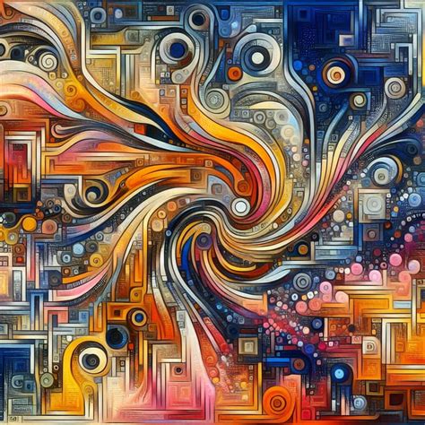 Ai Powered Abstract Art Masterpiece Ai Art Generator Easy Peasyai