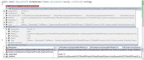 C Multisorting Iqueryable Using A String Column Name Within A