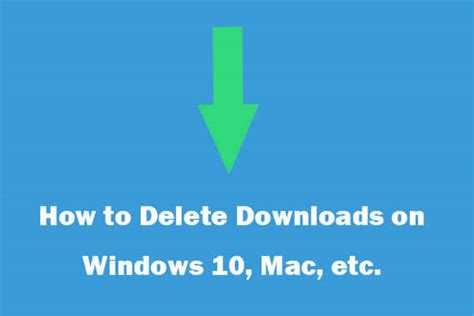 How To Delete Downloads On Mac Windows IPhone IPad Android