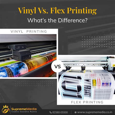 What Is The Difference Between Vinyl And Flex Printing