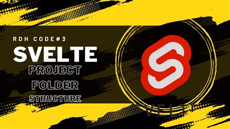 Project Folder Structure Of Svelte 3 Rdh Code Svelte Complete Tutorials Svelte Course