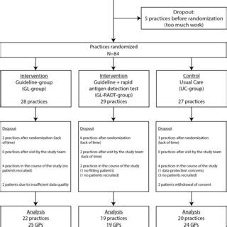 Flow Chart Of Practices GPs And Patients Download Scientific Diagram