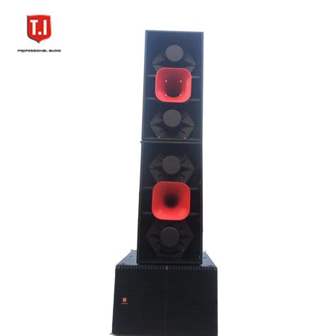 T I PRO Audio Professional Dual Inch Two Way Long Distance PA