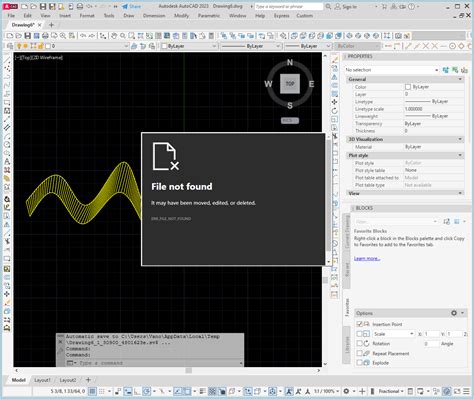 Blocks Sync Settings File Not Found Autodesk Community