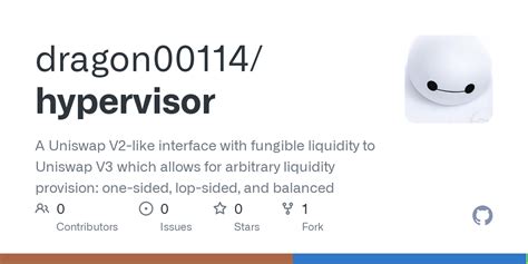 github dragon00114 hypervisor a uniswap v2 like interface with