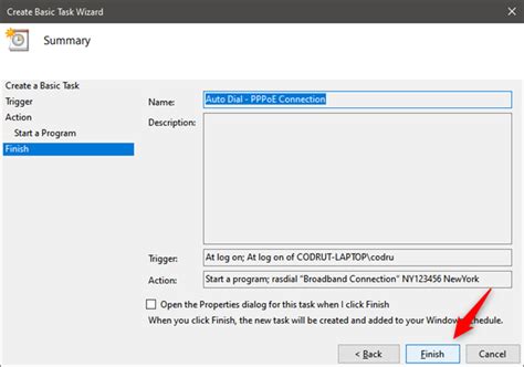 How To Automatically Dial A Broadband Pppoe Connection In Windows 10