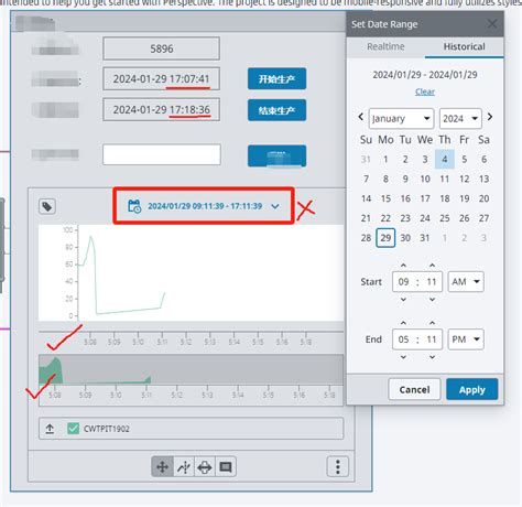 perspective power chart set data range ignition inductive