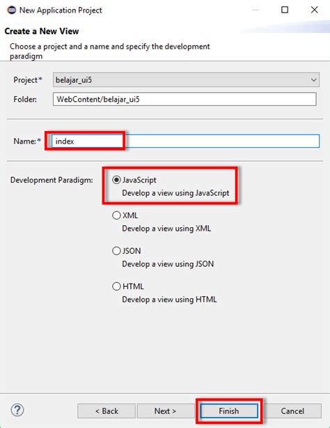 Membuat Project Baru Sapui5ui5 Belajar Sapui5ui5 Part 1