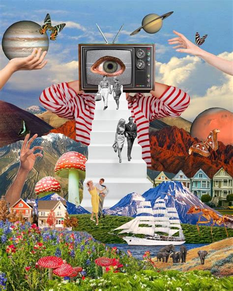 Reality By Yadelis Gomez Collage Magazine קולאז תמונות