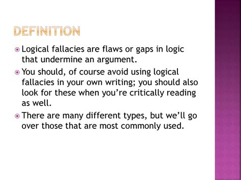 Logical Fallacies Ppt Download