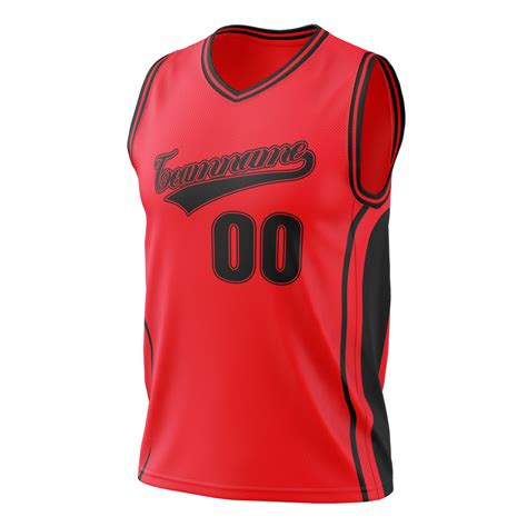 Free Design No Minimums Custom Team Design Red And Black Colors Design