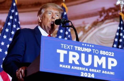 Donald Trump Launches 2024 Presidential Bid Thecitizen Its All