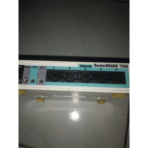 Jual Mikrotik Rb750g Bekas Normal Shopee Indonesia