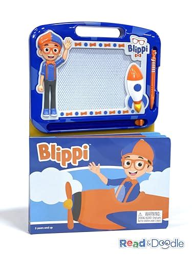 Blippi Activity Book Learning Writing Sketching With Magnetic