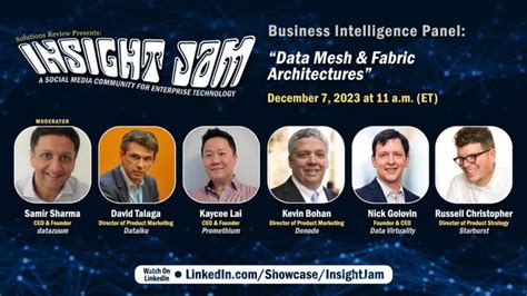 nick golovin 🇺🇦 on linkedin 🔴 data mesh and fabric architectures live
