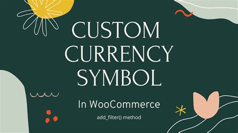 Add Custom Currency Symbol In Woocommerce W3 Programmings