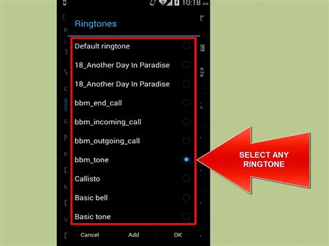 How To Set A Ringtone For An Android Contact Steps