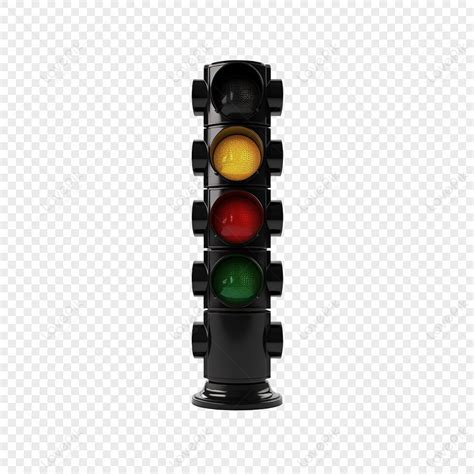 3d 렌더링 검은 신호등 절연ui도로 안전교차로 Png 일러스트 무료 다운로드 Lovepik